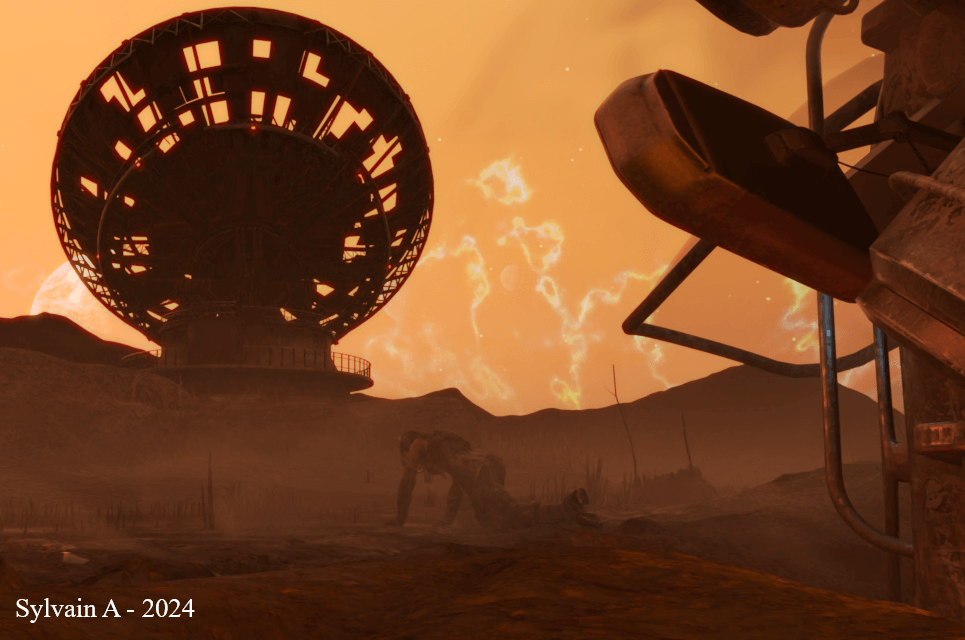 Crash. 3D Render, Digital Art by Sylvain-A