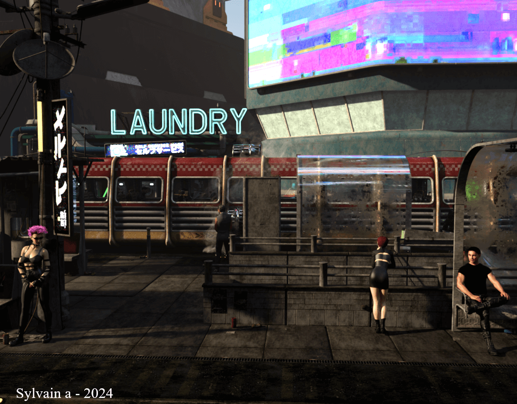 Daytime 3 3D Render, Digital Art by Sylvain-A