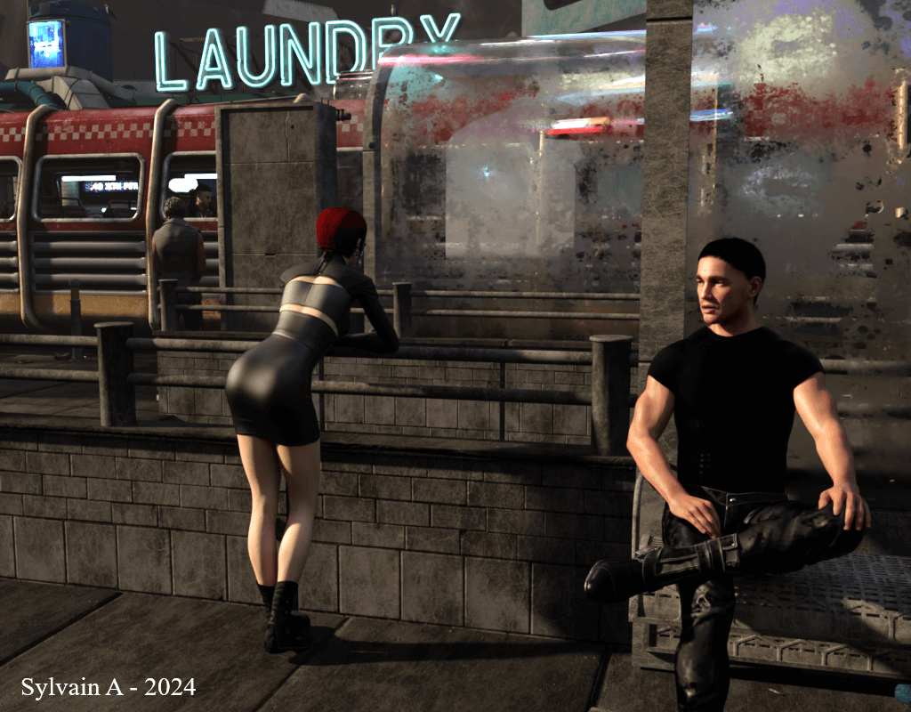 Daytime 3 3D Render, Digital Art by Sylvain-A