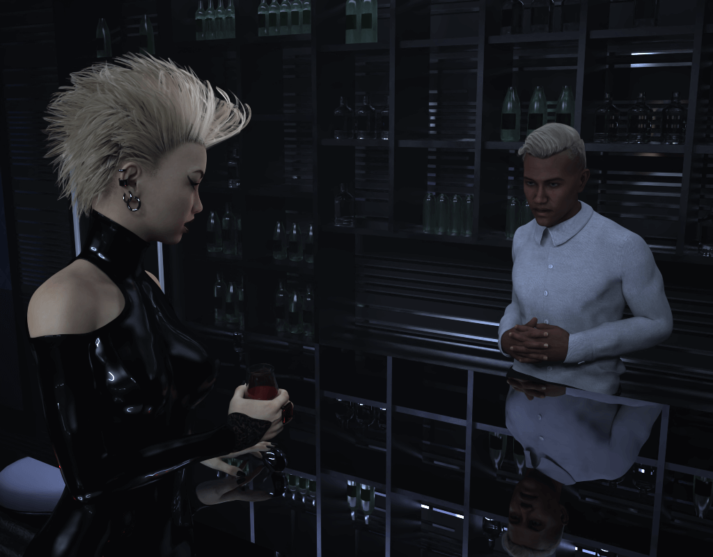 Mirrors 3D Render, Digital Art by Sylvain-A