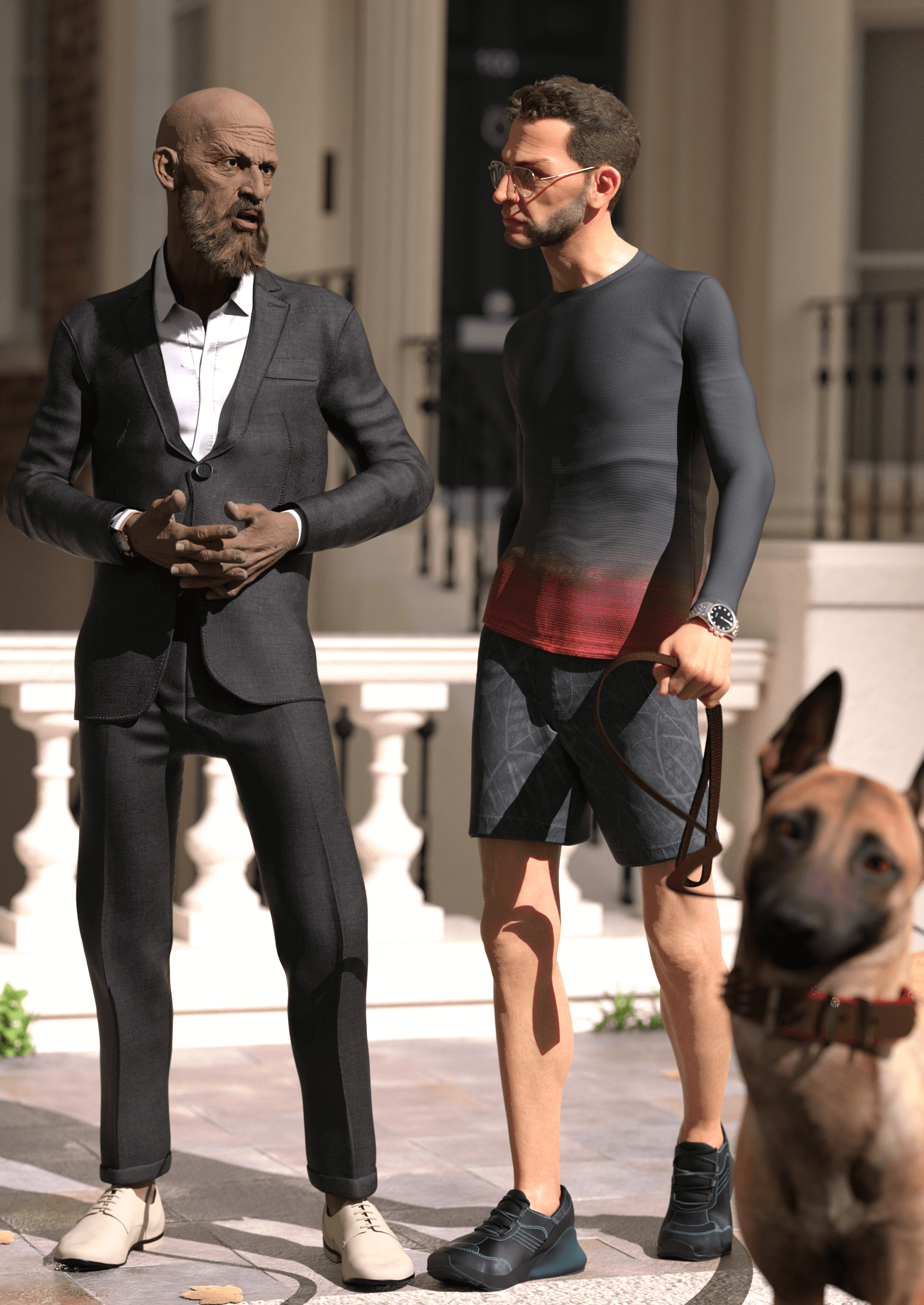 Ernst Character Morph for Genesis 8.1 Male - Daz Content by Sza Trippie