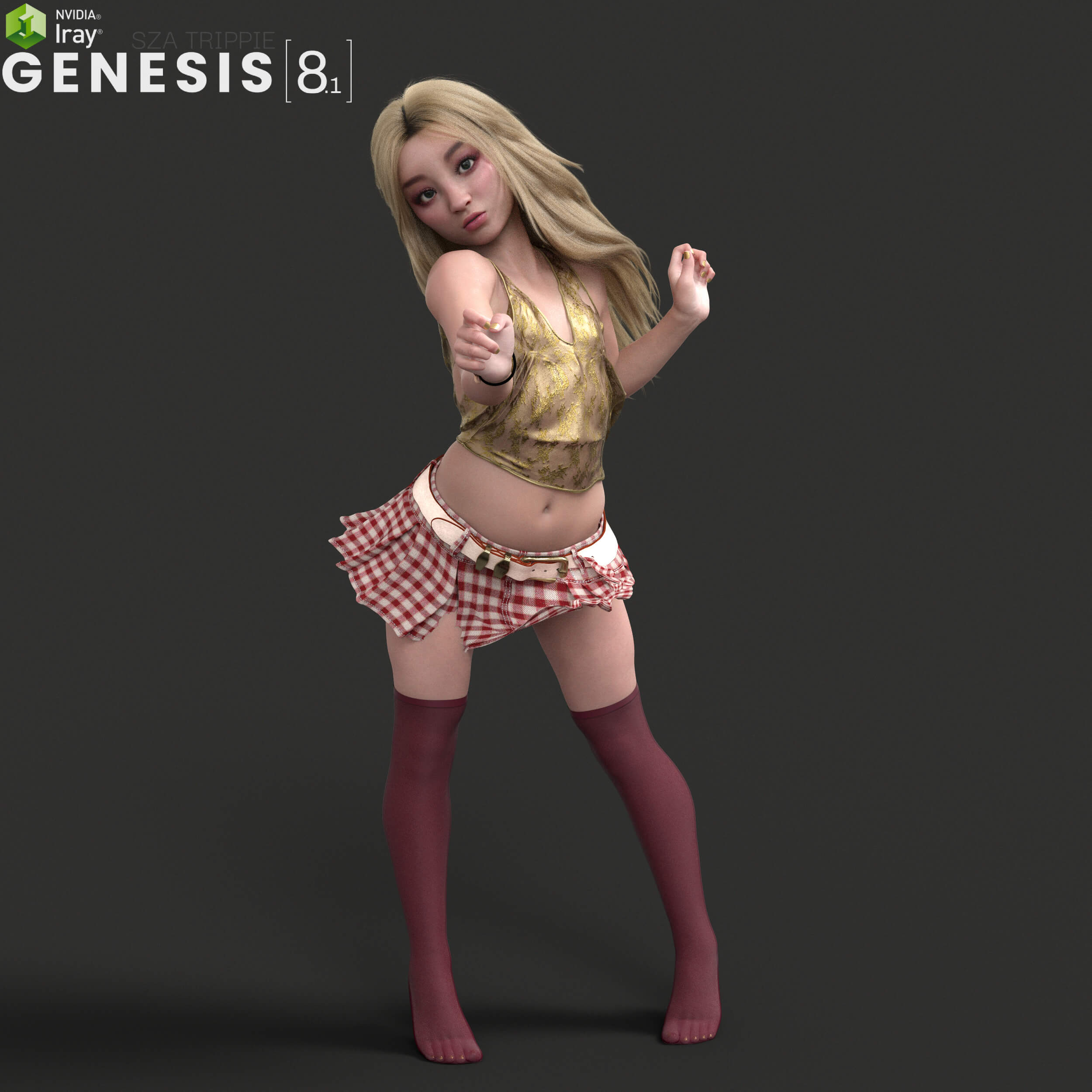 Bluey promotional pictures 3D Render, Digital Art by Sza Trippie