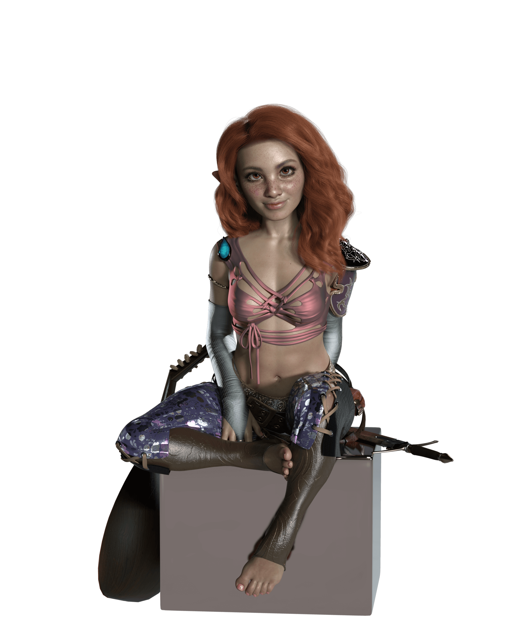 Lady Brisseis [HI RES - don't miss it] 3D Render by Sza Trippie