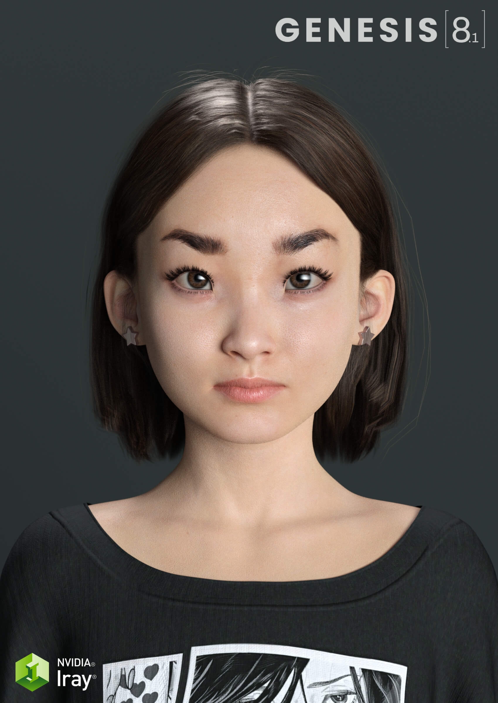 Maria promotional pictures I 3D Render by Sza Trippie