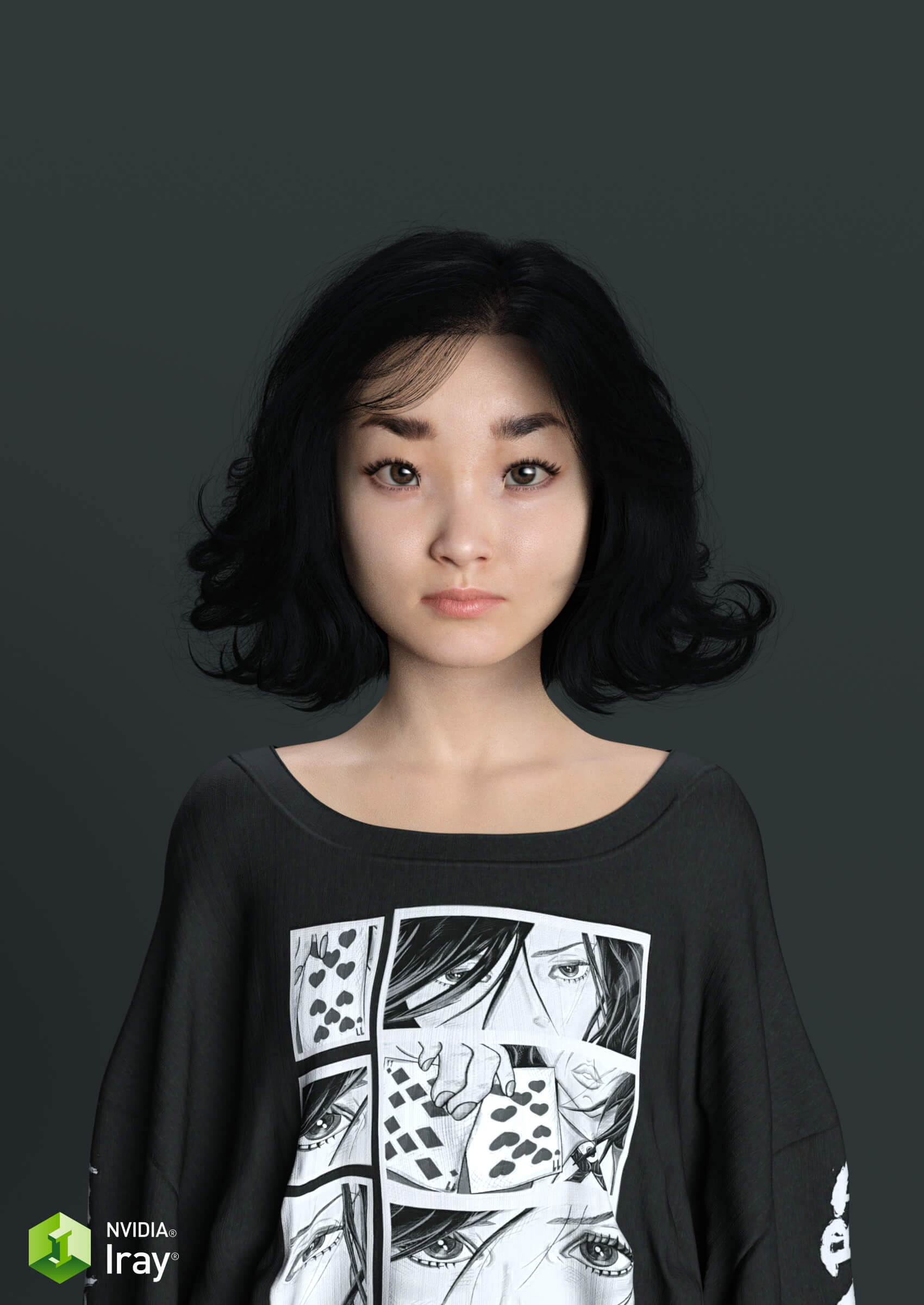 Maria promotional pictures I 3D Render by Sza Trippie