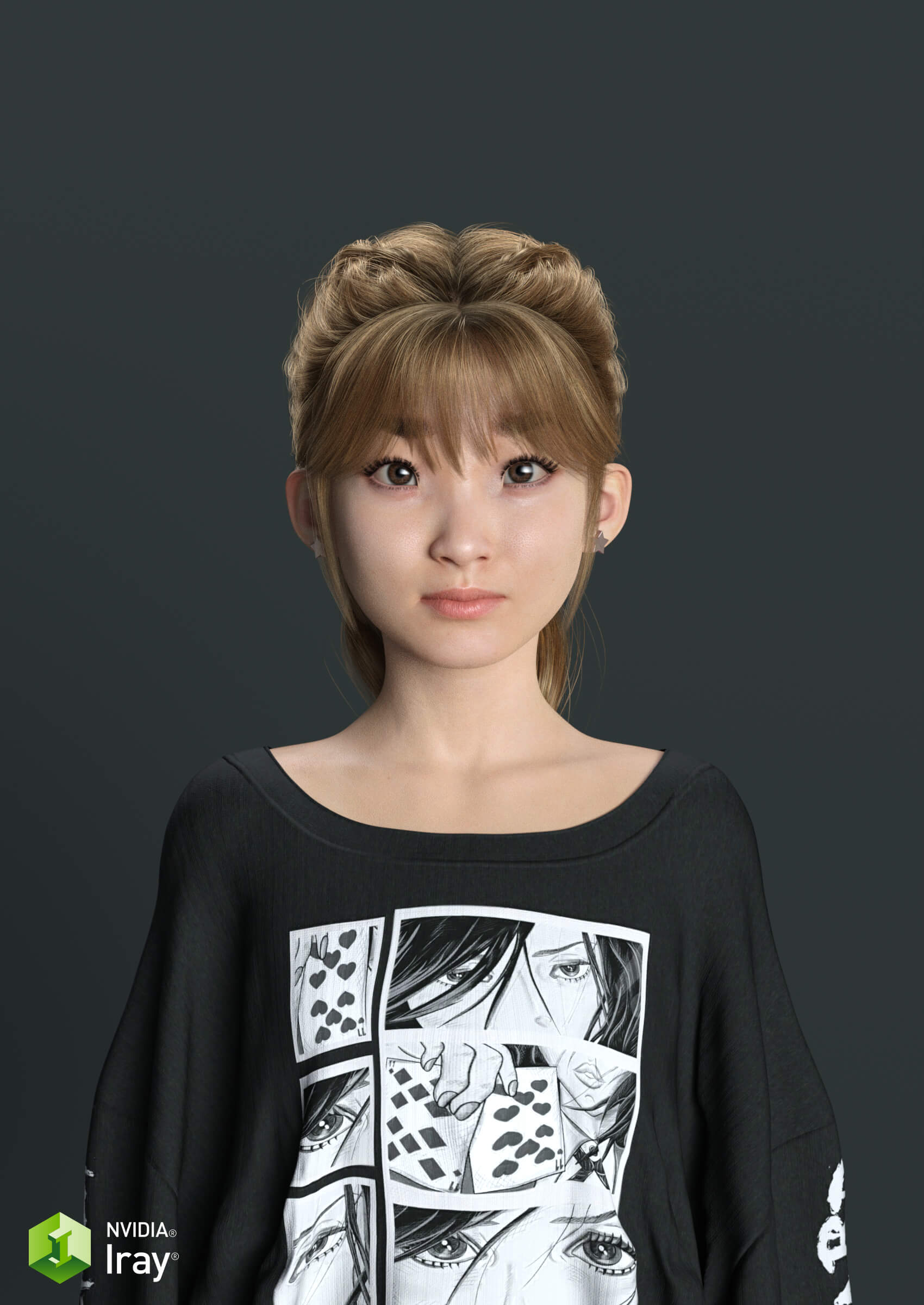 Maria promotional pictures I 3D Render by Sza Trippie