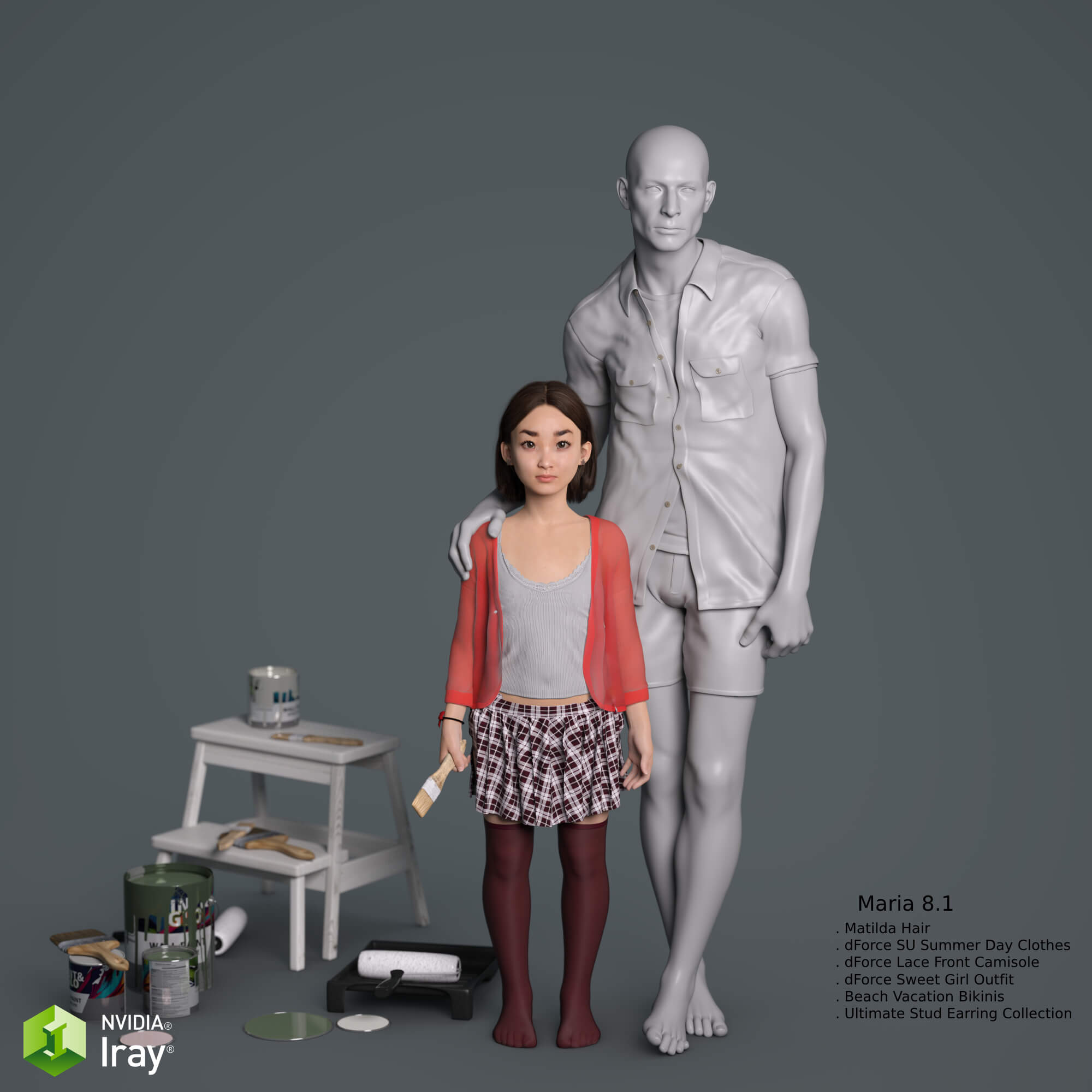 Maria for Genesis 8.1 Female - Daz Content by Sza Trippie