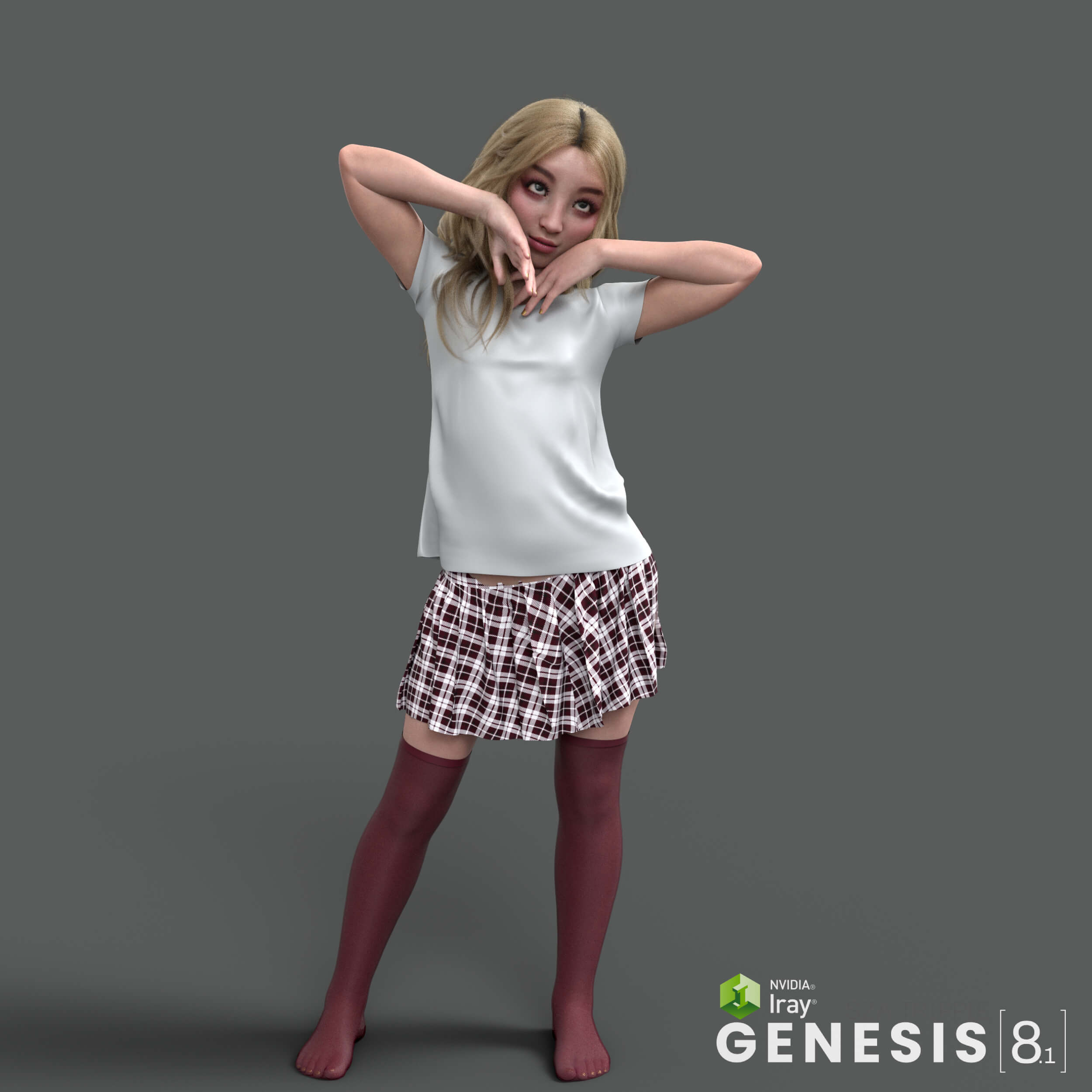 Sza 'Bluey' Tween Shape for G8.1F - Daz Content by Sza Trippie