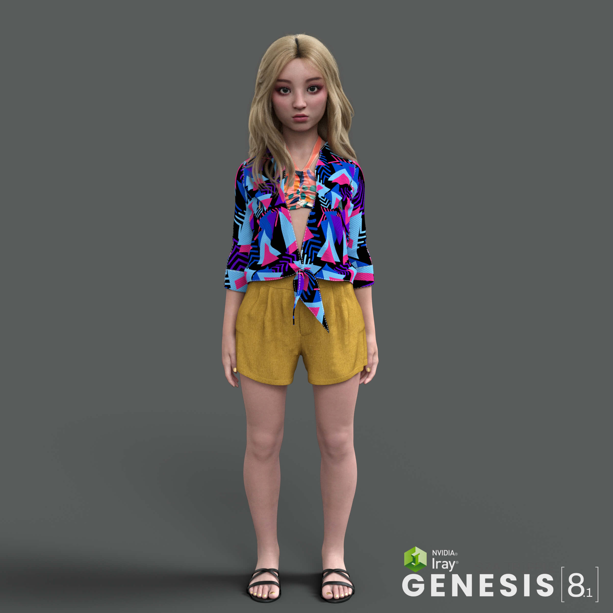 Sza 'Bluey' Tween Shape for G8.1F - Daz Content by Sza Trippie