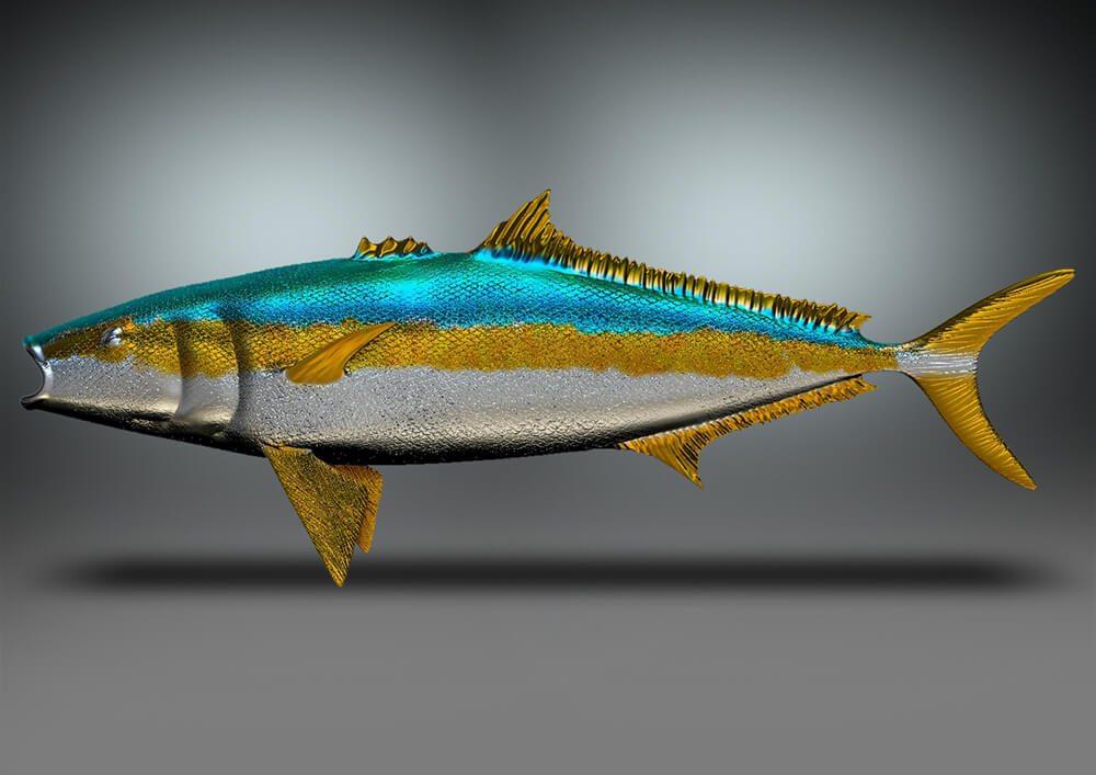 Human&Fish Trophy - 3D Model by t rex