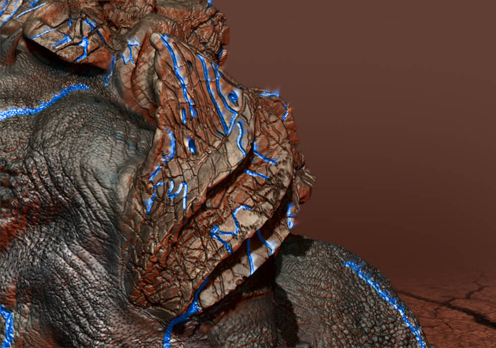 Leatherback Monster - 3D Model by t rex