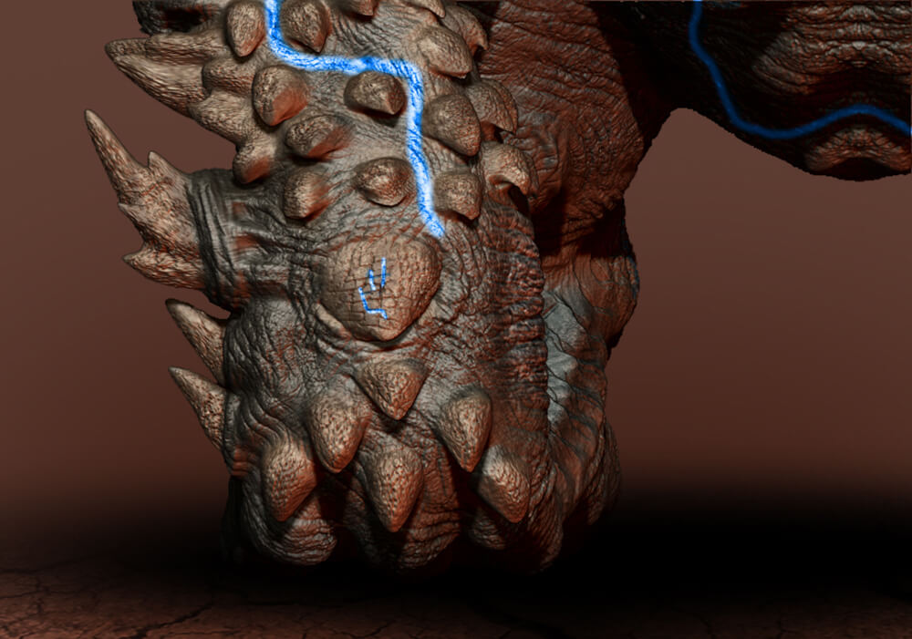 Leatherback Monster - 3D Model by t rex