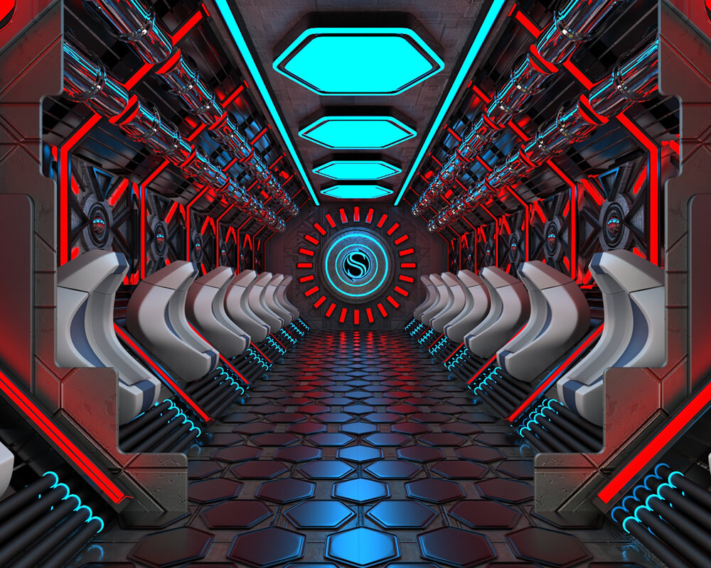 Spaceship Lighting Hammerhead - 3D Model by t rex