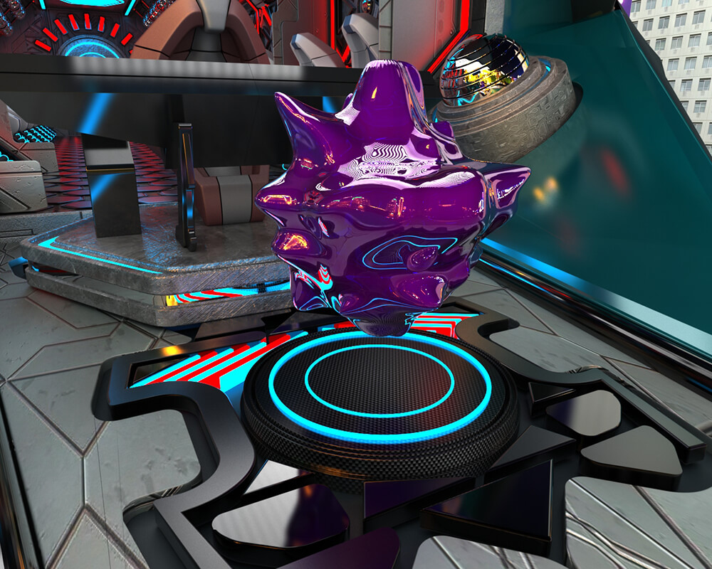 Spaceship Lighting Hammerhead - 3D Model by t rex