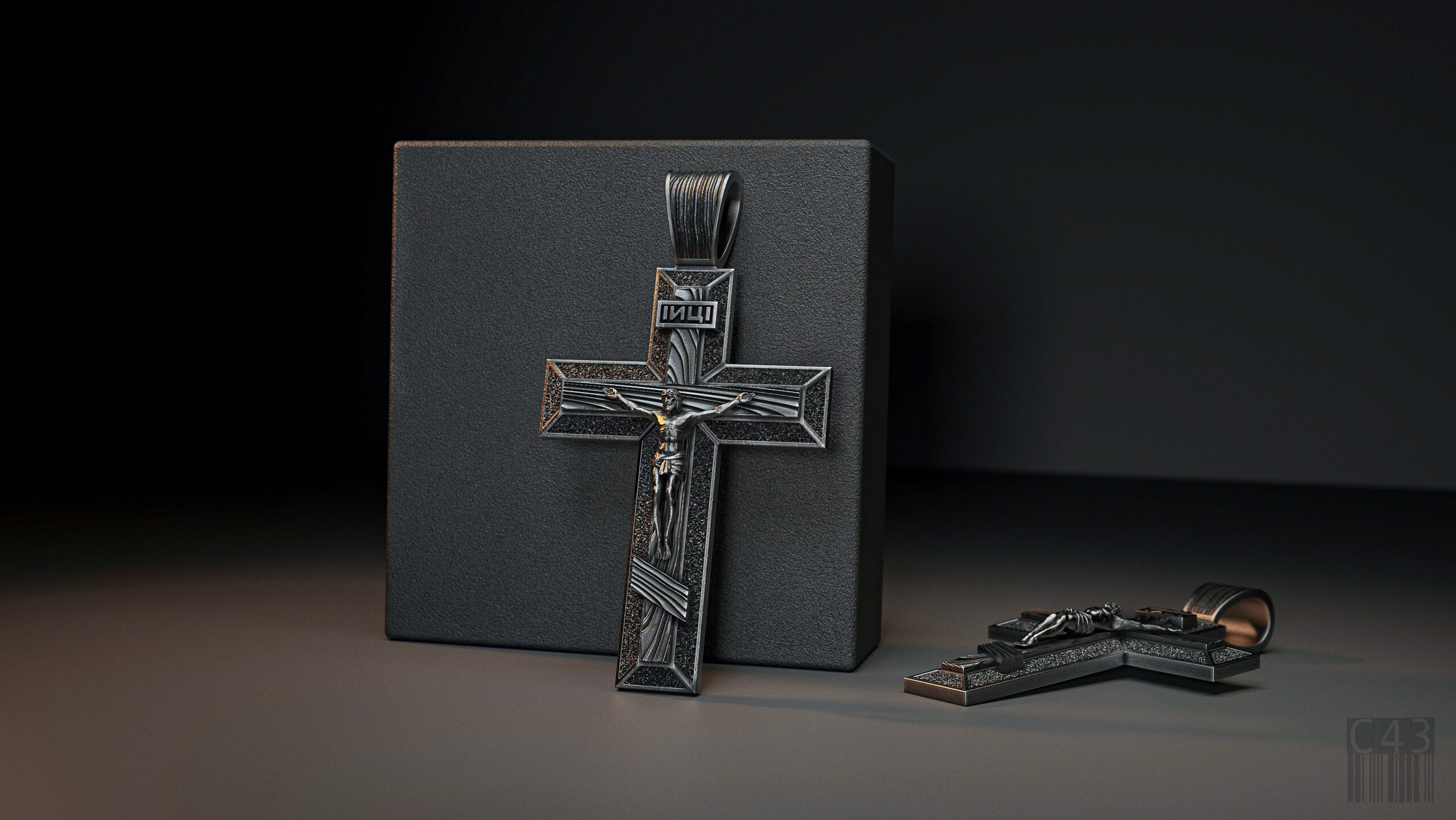 Christian Cross - 3D Model by TahmAz