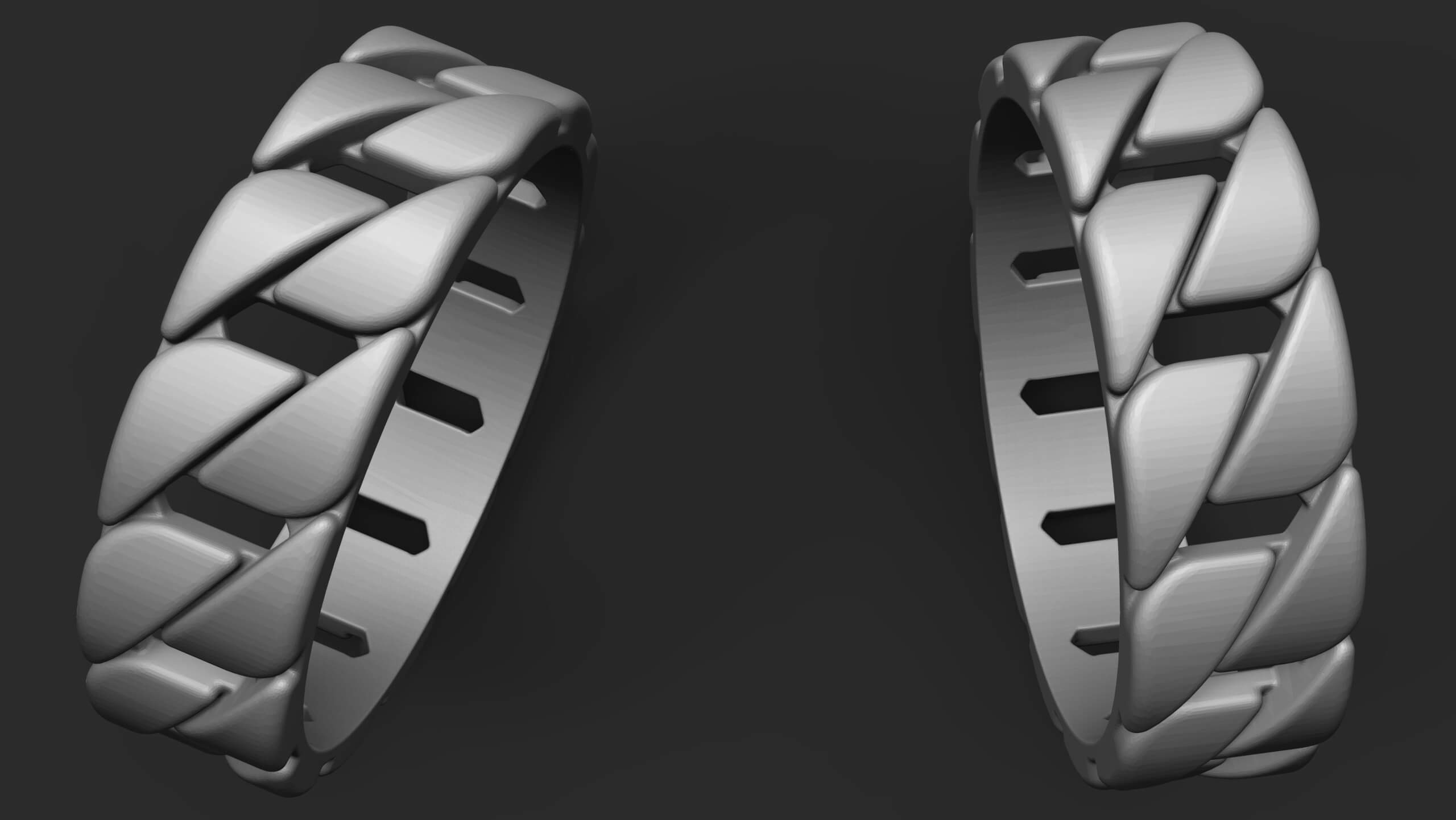 Chain Ring - 3D Model by TahmAz