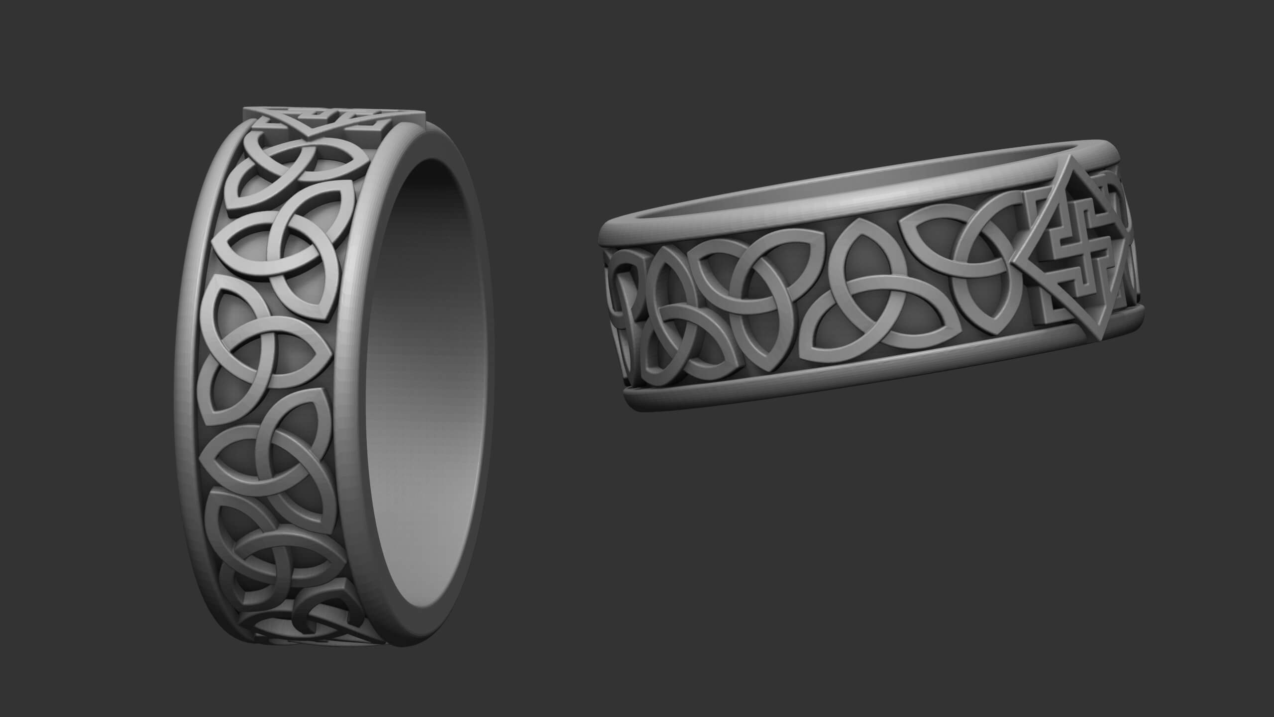 Valkyrie Ring - 3D Model by TahmAz