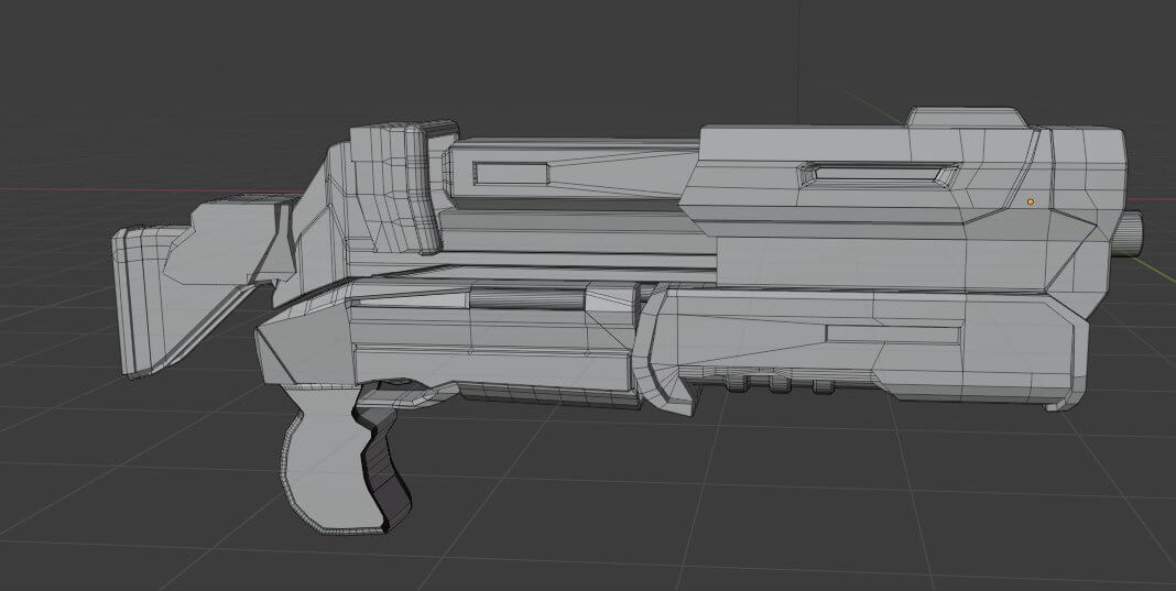 Fortnite Tactical Shotgun - 3D Model by TakeThis