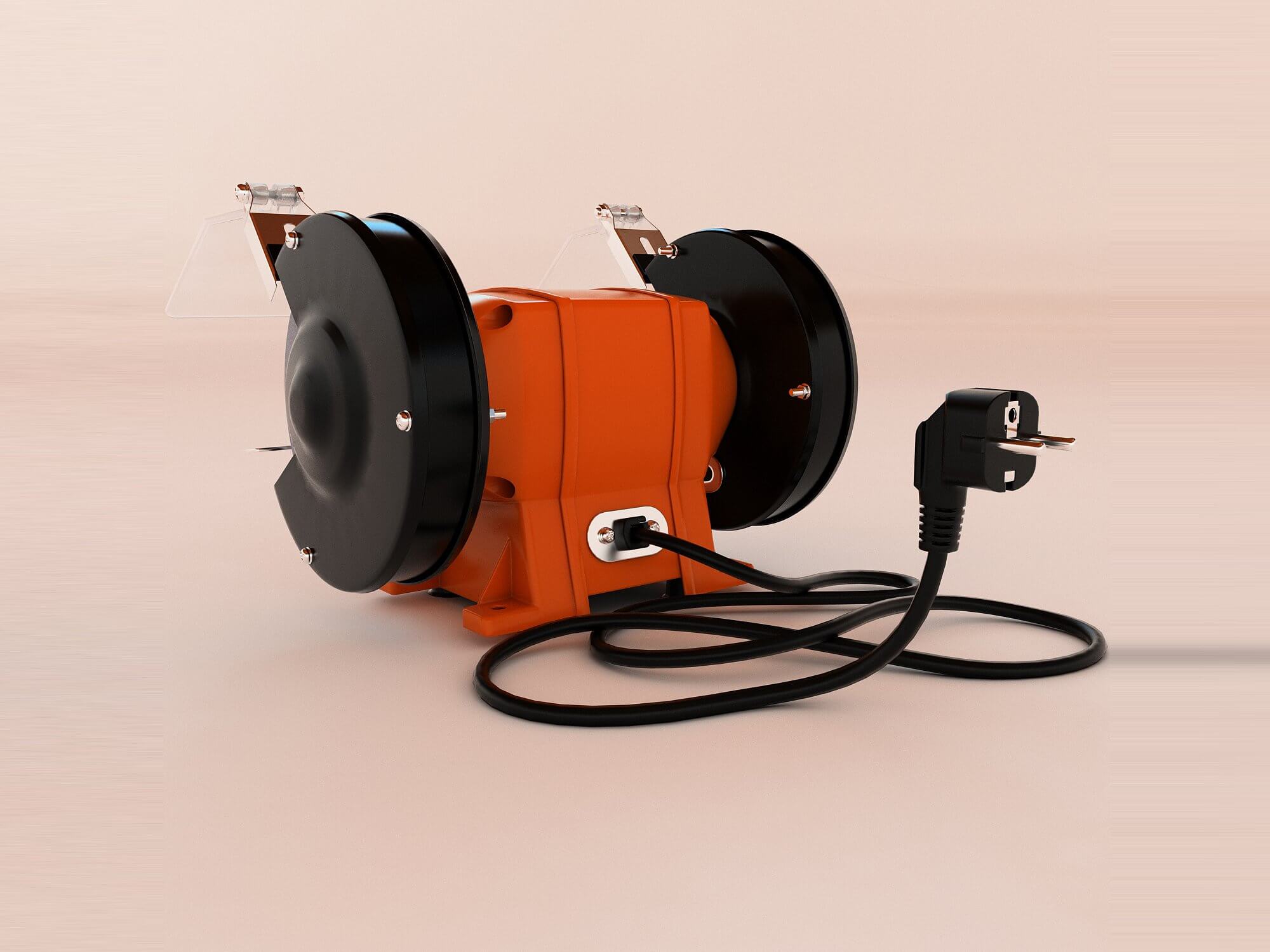 Bench Grinder - 3D Model by Takoyto