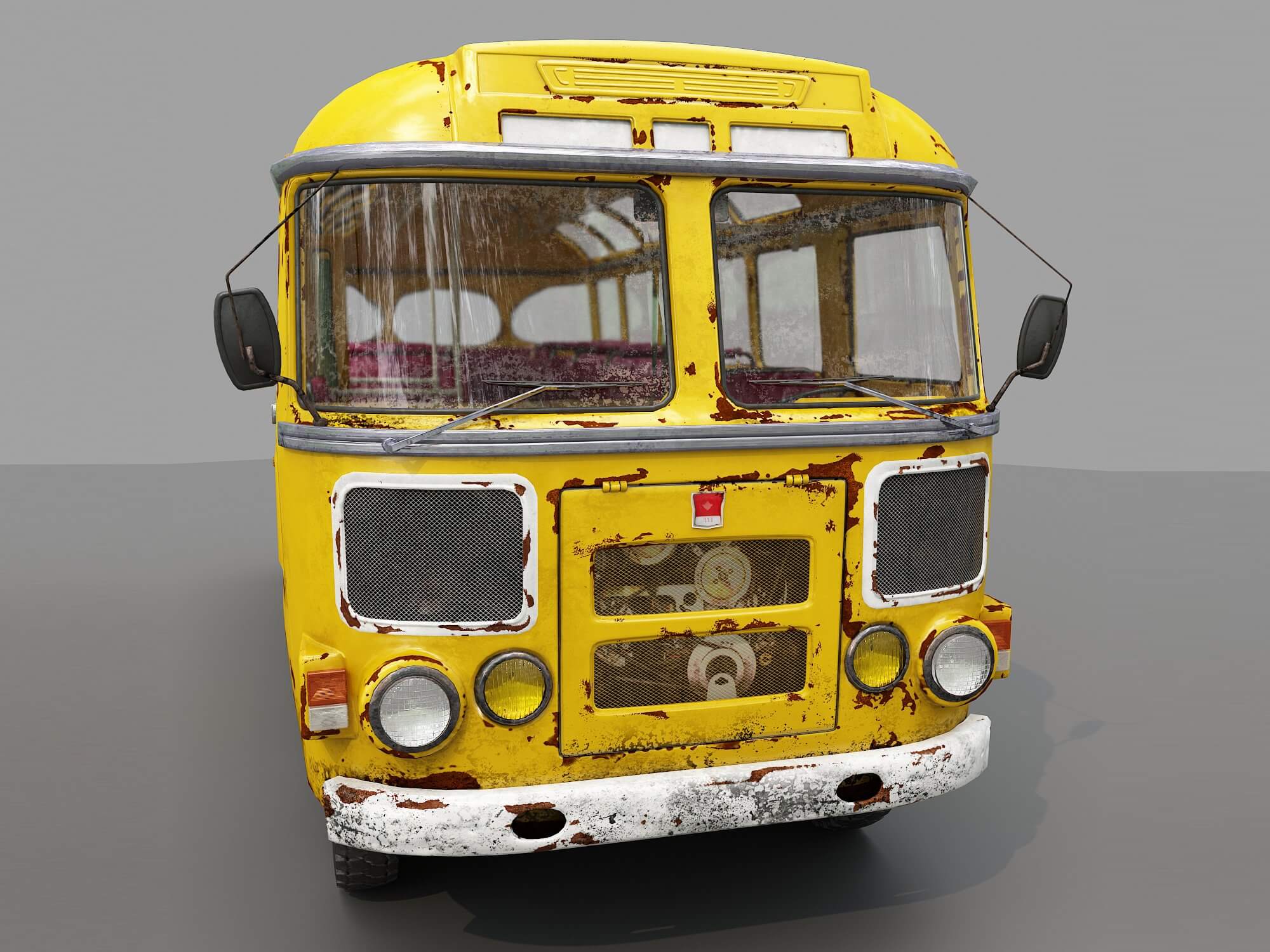 Bus PAZ - 672 3D Model by Takoyto