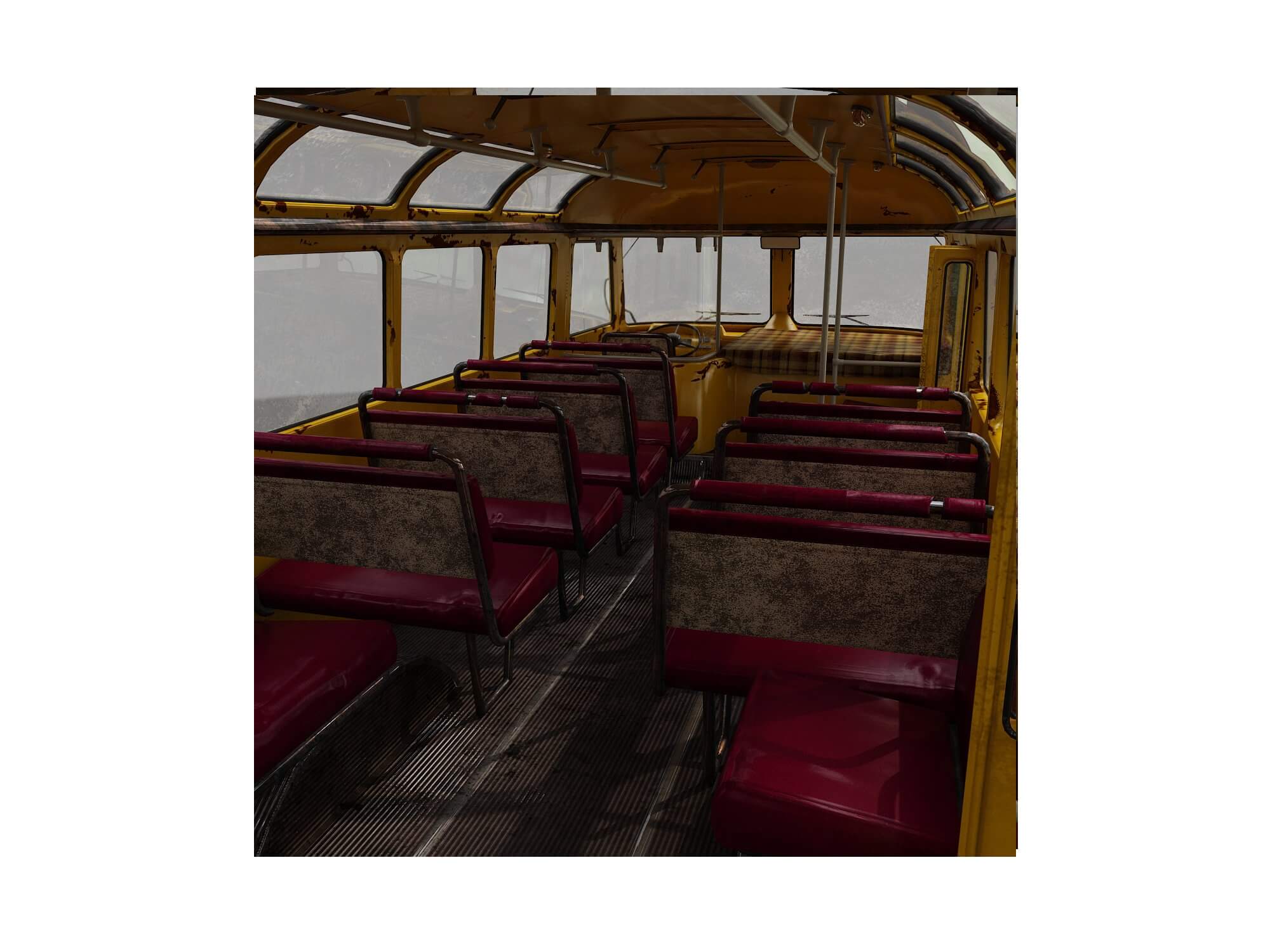 Bus PAZ - 672 3D Model by Takoyto