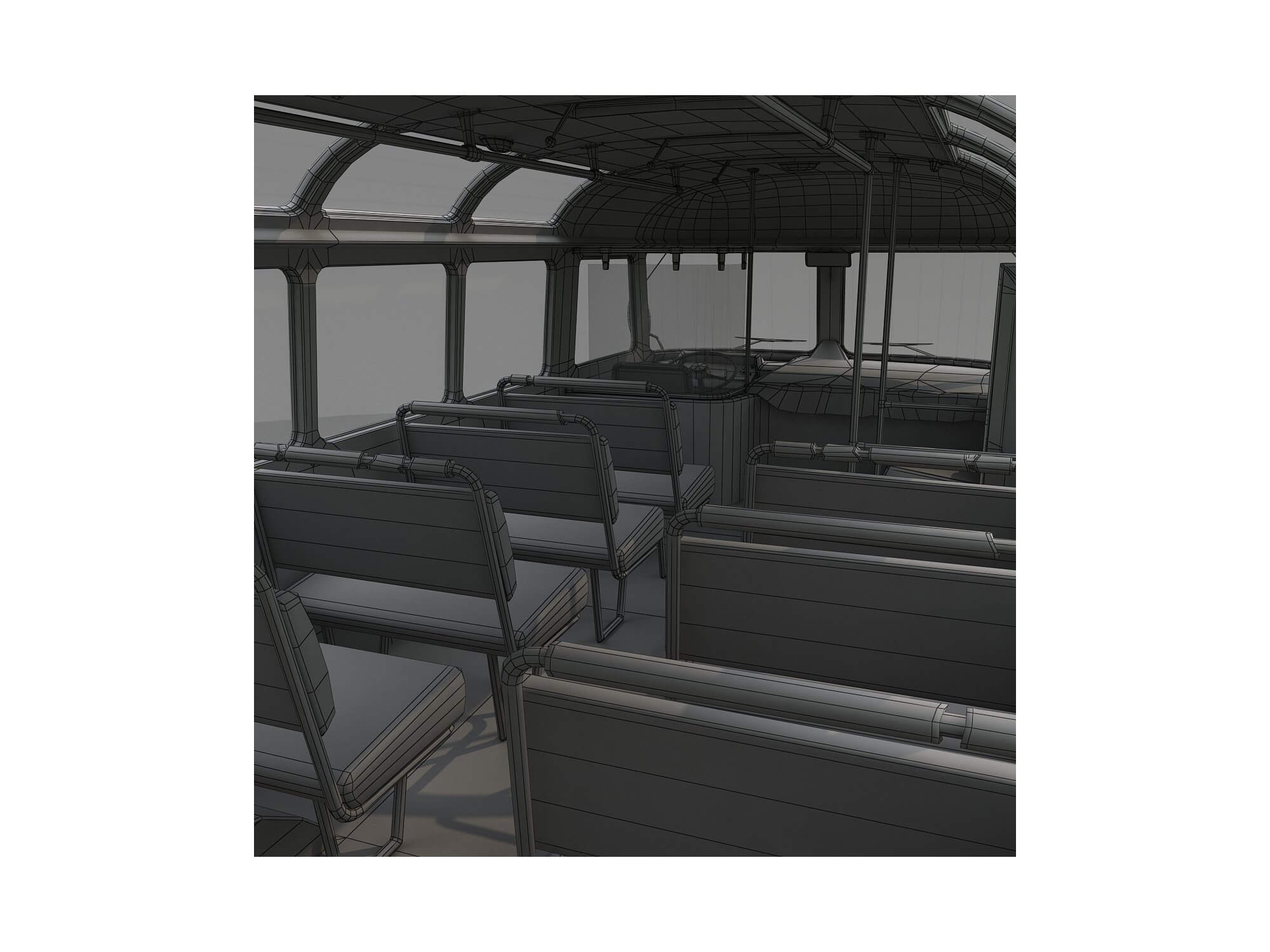 Bus PAZ - 672 3D Model by Takoyto