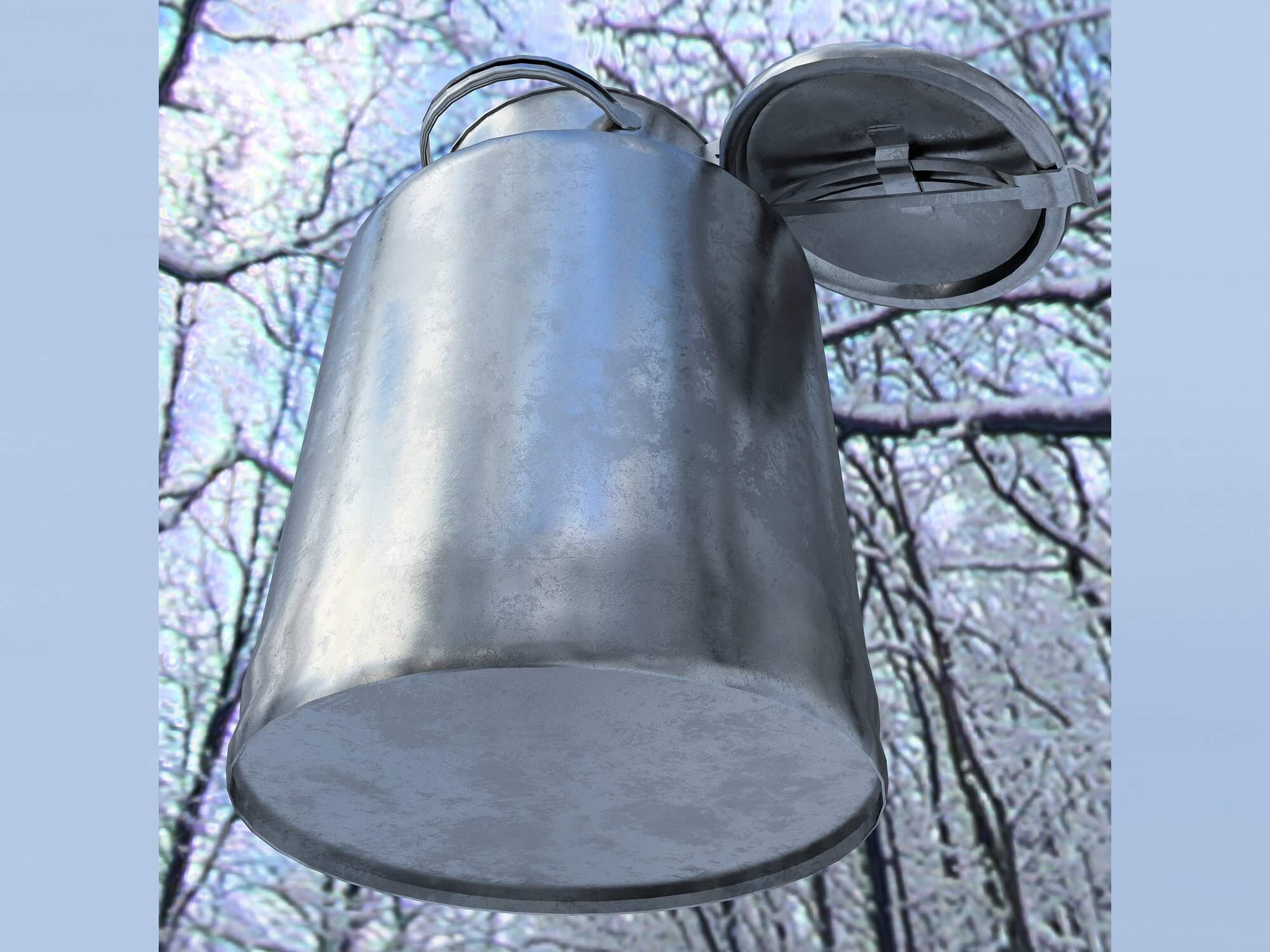 Flask - Free 3D Model by Takoyto