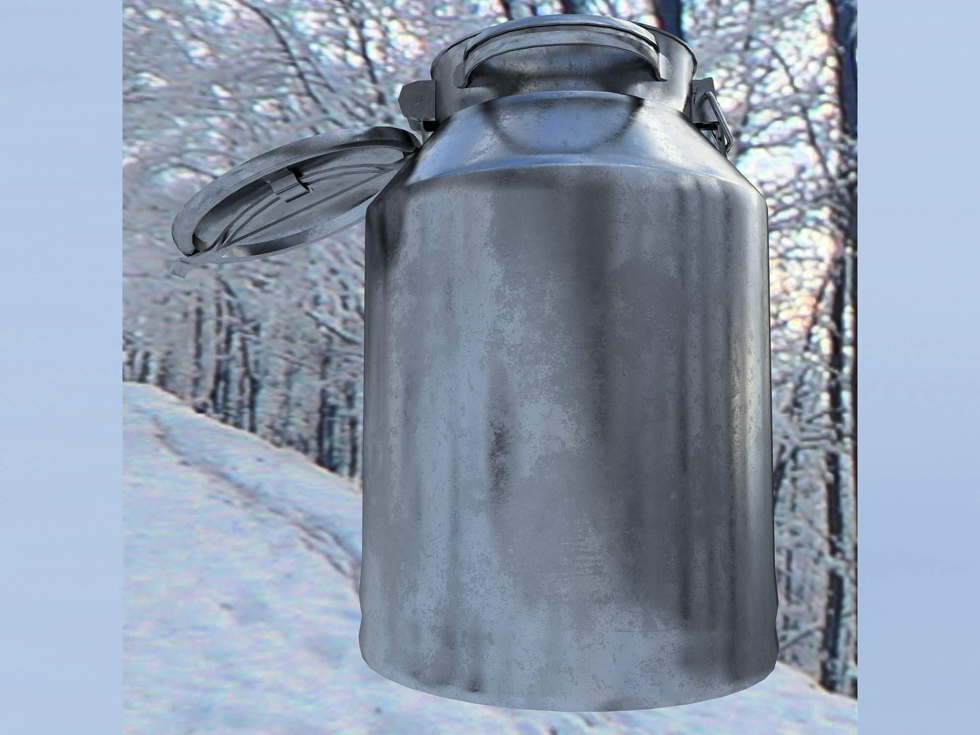 Flask - Free 3D Model by Takoyto