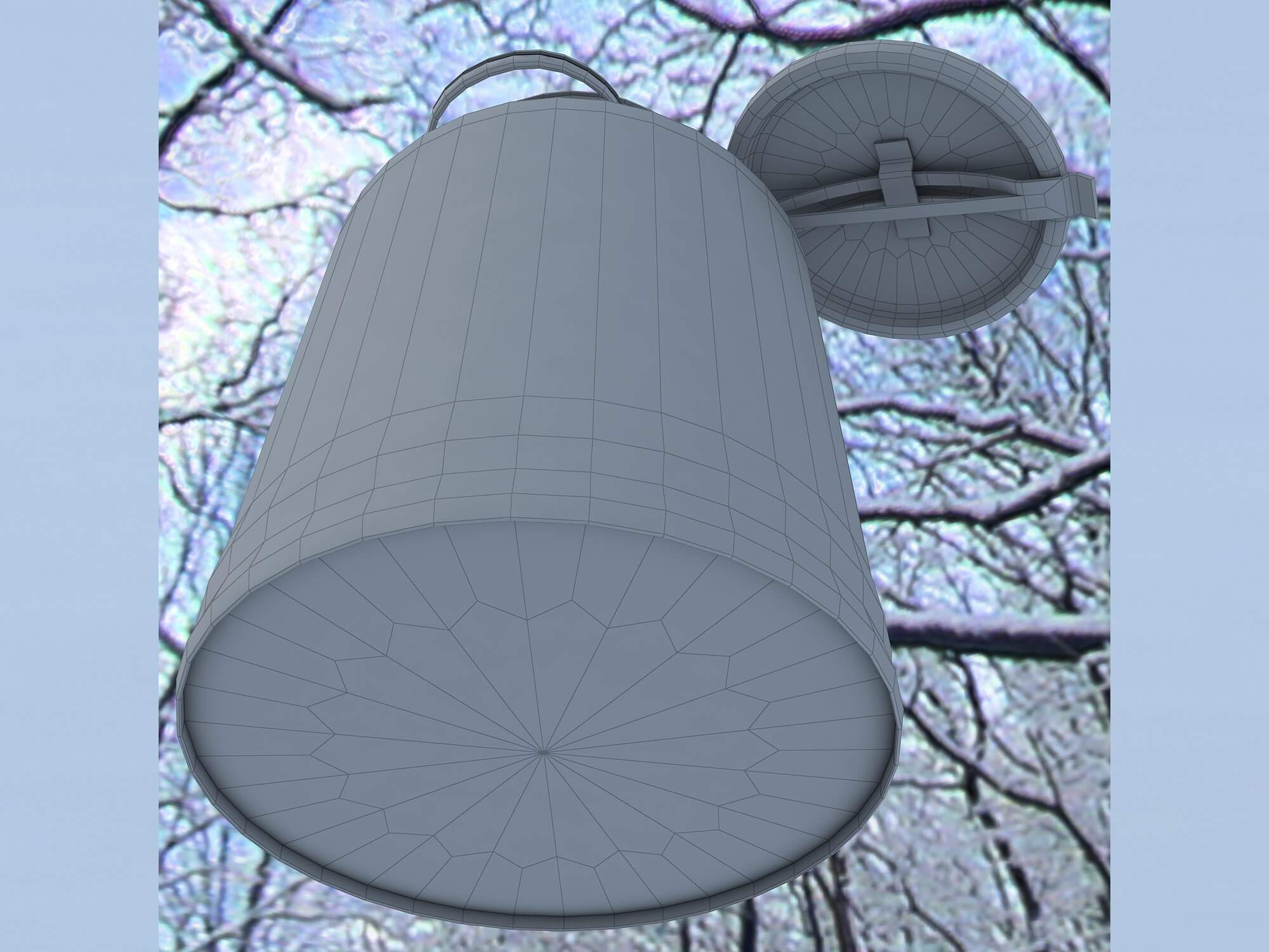 Flask - Free 3D Model by Takoyto