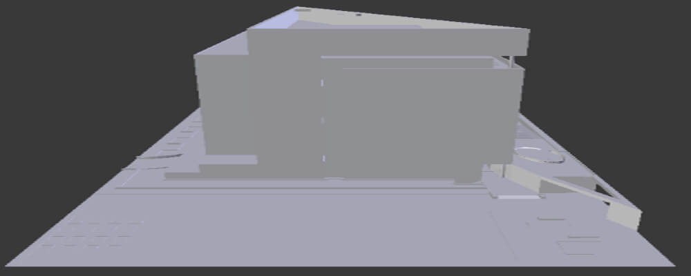 LAPD Police Administration Building - 3D Model by TallRabbit