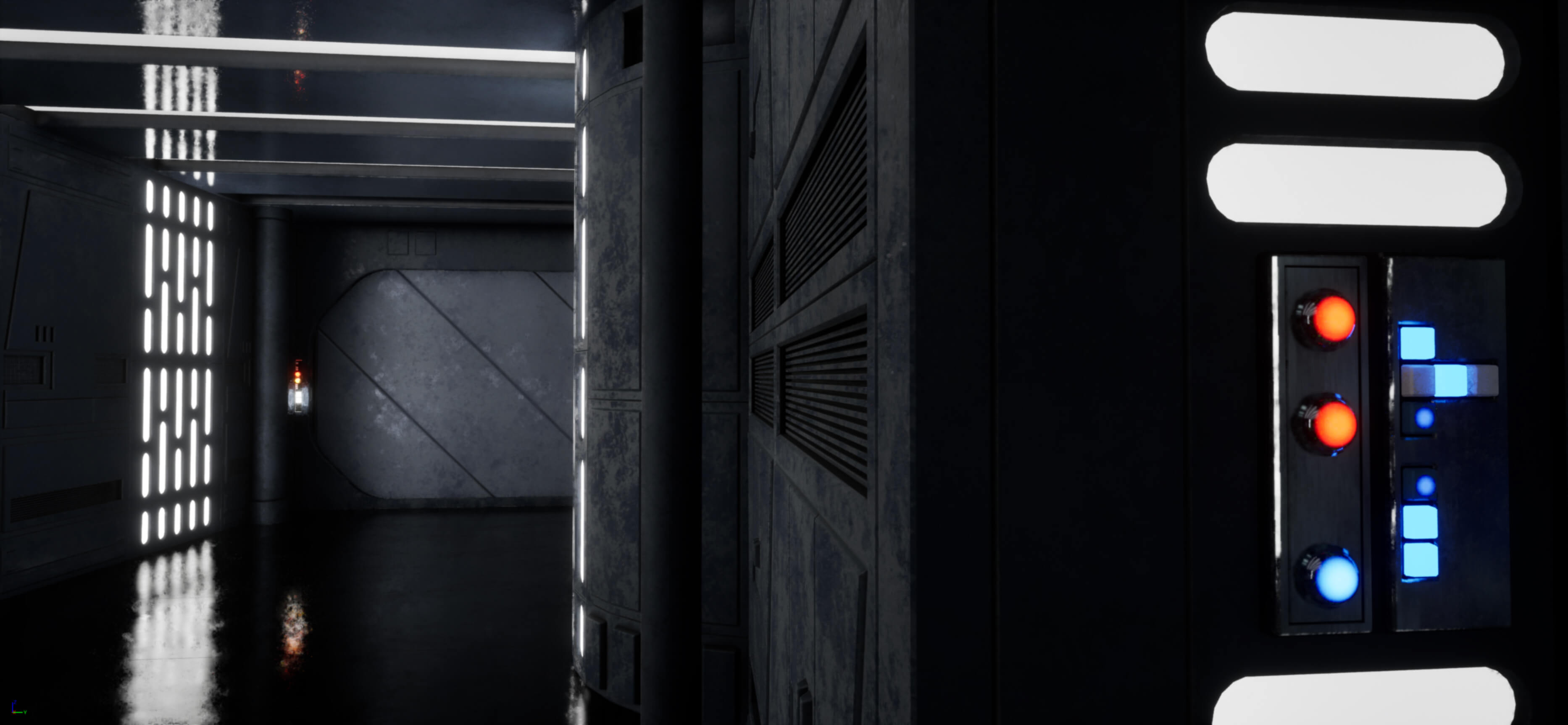 Imperial Corridor in Unreal Engine 5 3D Render by TALON-3D