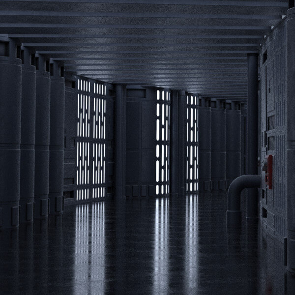 Imperial Corridor in Unreal Engine 5 3D Render by TALON-3D