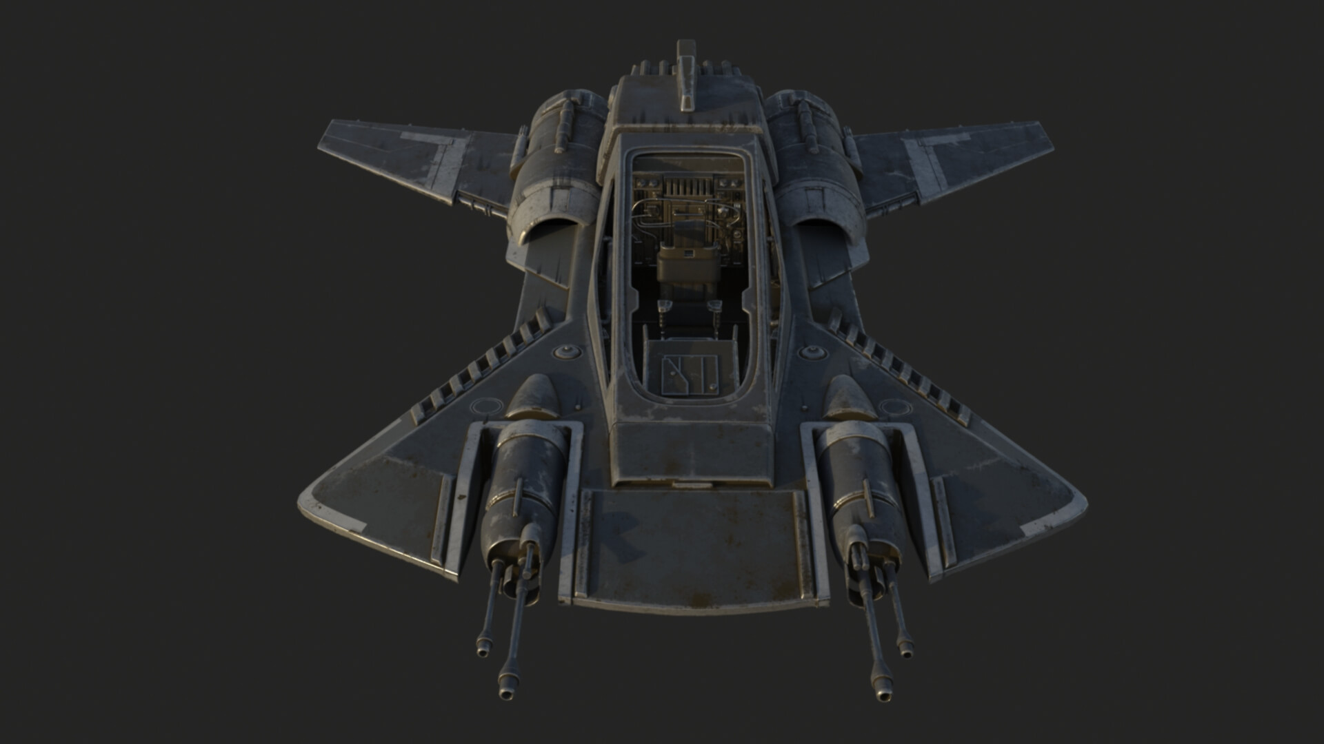 Pirate Snub Fighter - 3D Model by TALON-3D