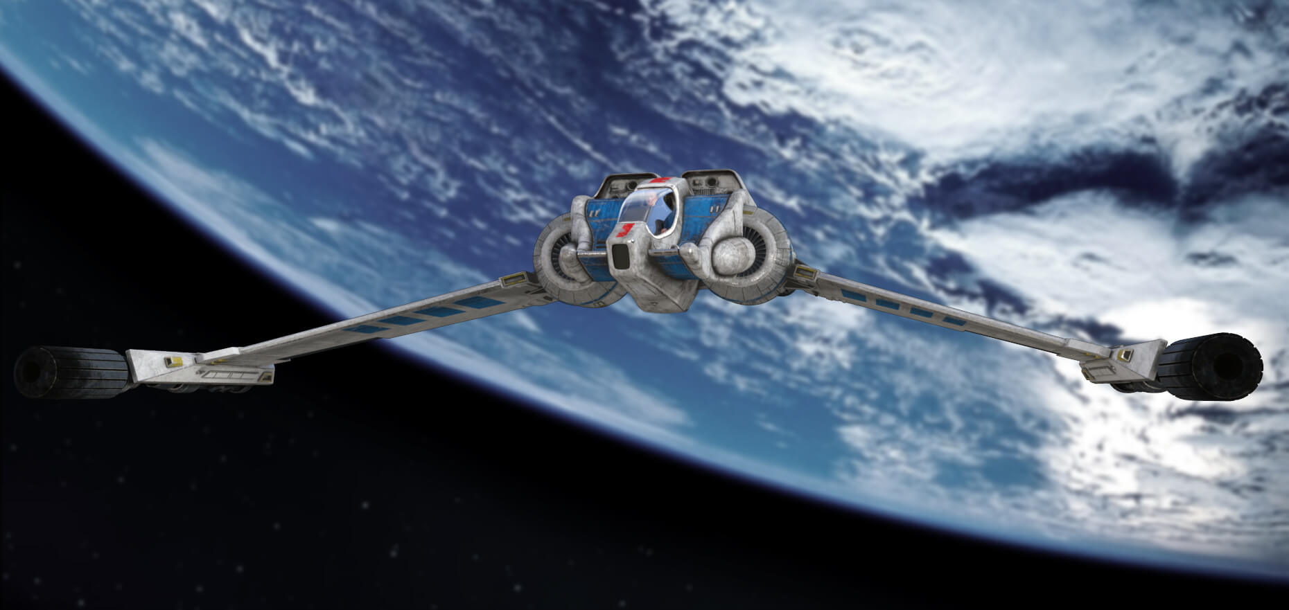 Talon V-Wing Interceptor for Daz by TALON-3D