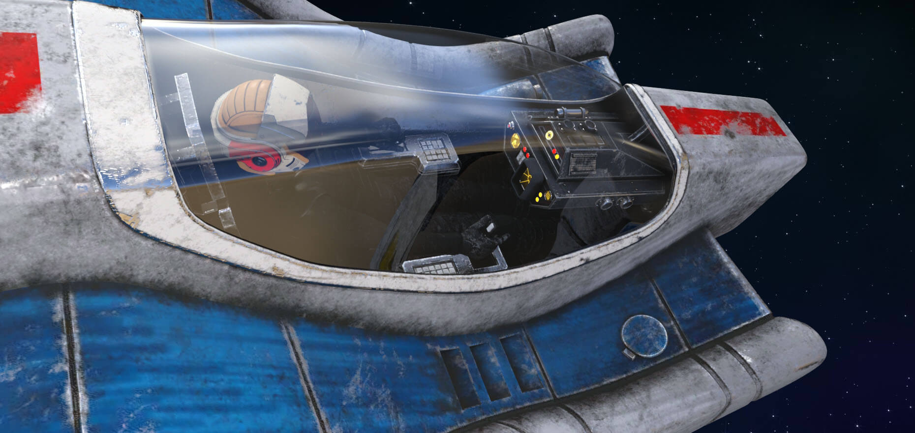 Talon V-Wing Interceptor for Daz by TALON-3D