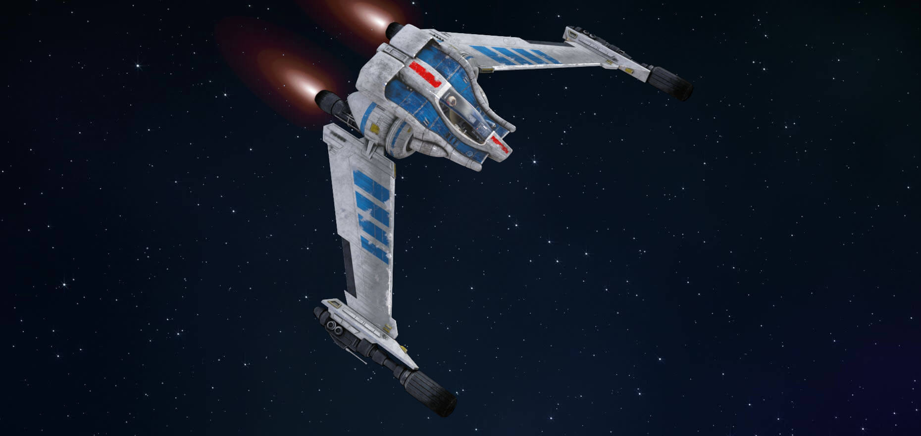 Talon V-Wing Interceptor for Daz by TALON-3D