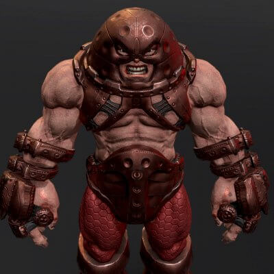 Marvel Juggernaut - 3D Model by tamkodmitry