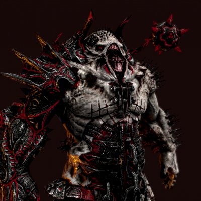 Red Demon Xuchilbara - 3D Model by tamkodmitry