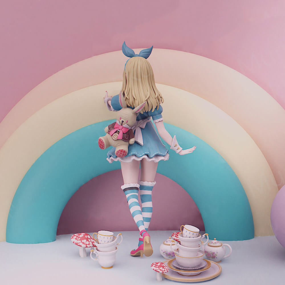 Alice in Wonderland - 3D Model by Tan Wan Lin Breda