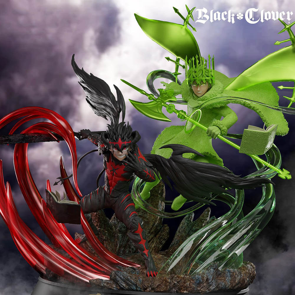 Asta and Yuno - Black Clover 3D Model by Tan Wan Lin Breda