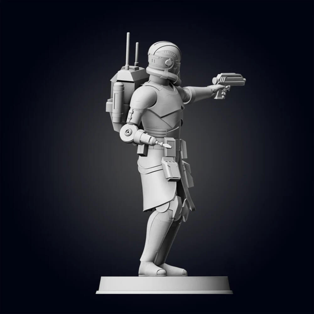 Bad Batch Echo - 3D Model by Tan Wan Lin Breda