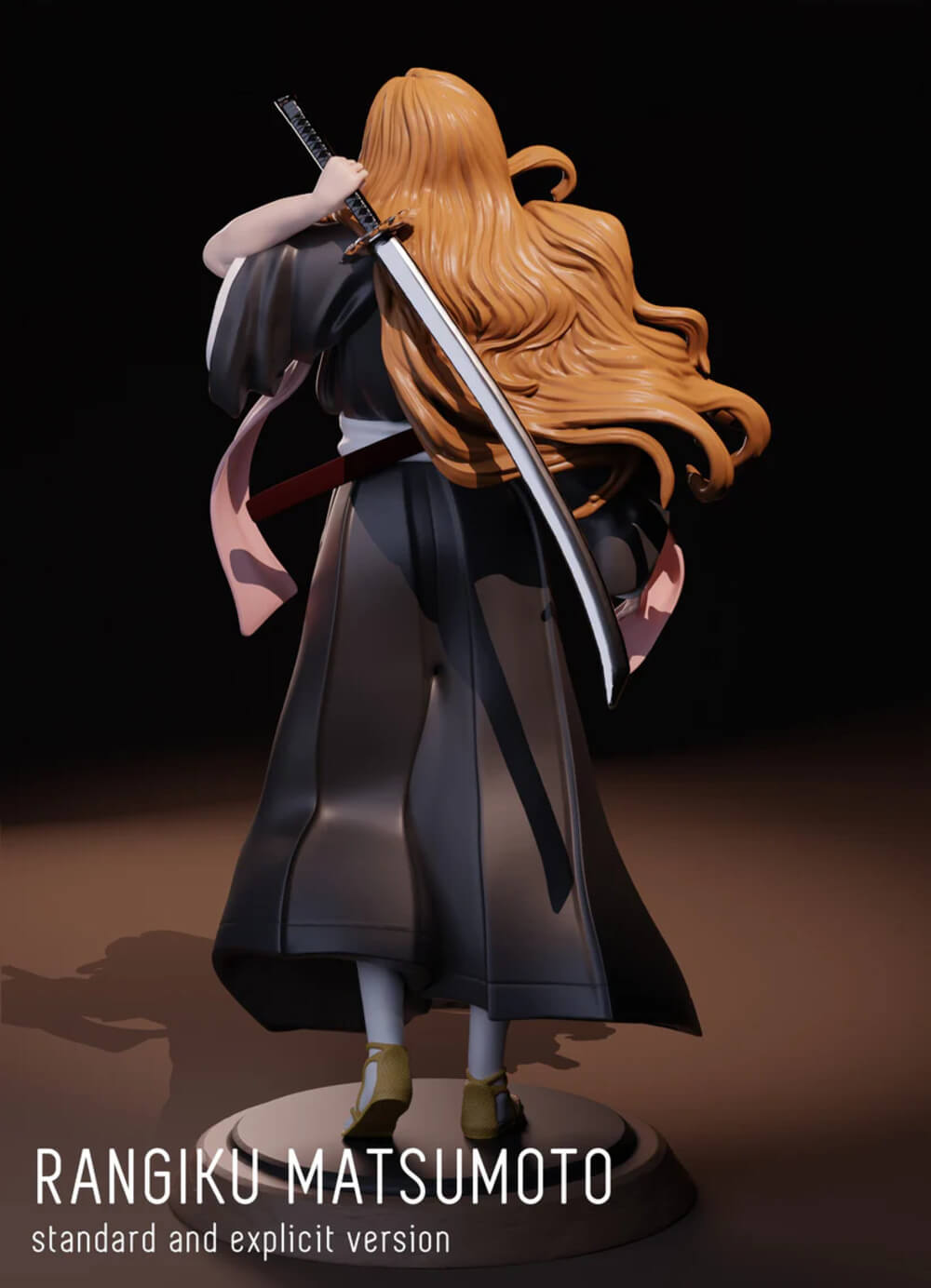 Rangiku Matsumoto - Bleach 3D Model by Tan Wan Lin Breda
