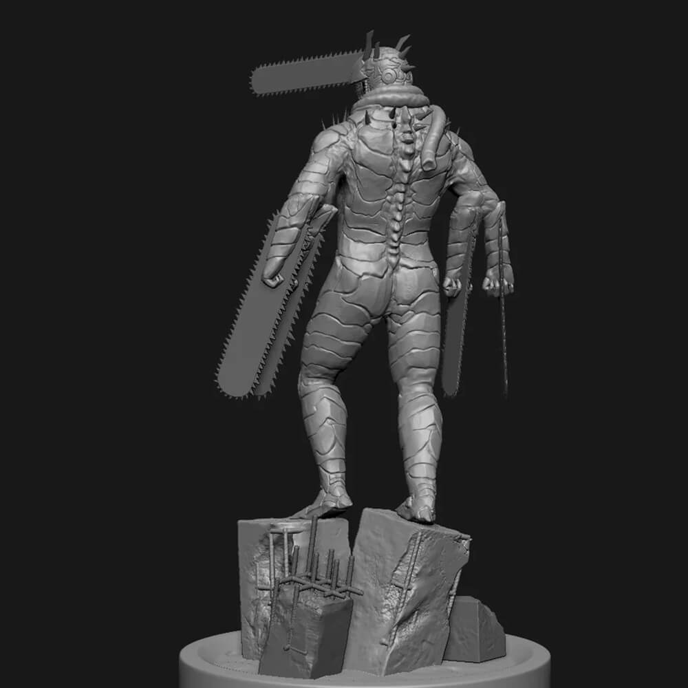 Chainsaw Man Denji - 3D Model by Tan Wan Lin Breda