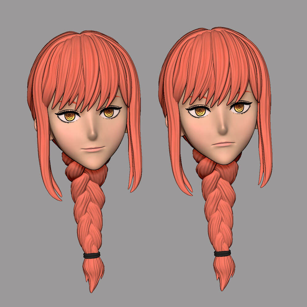 Chainsaw Man - Makima 3D Model by Tan Wan Lin Breda