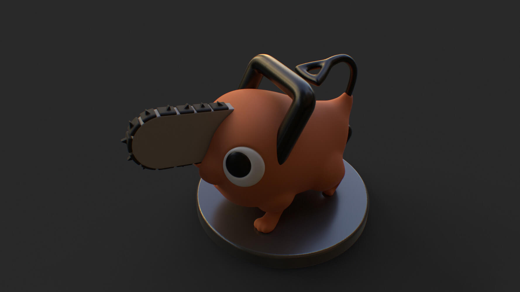 Chainsaw Man Pochita - 3D Model by Tan Wan Lin Breda