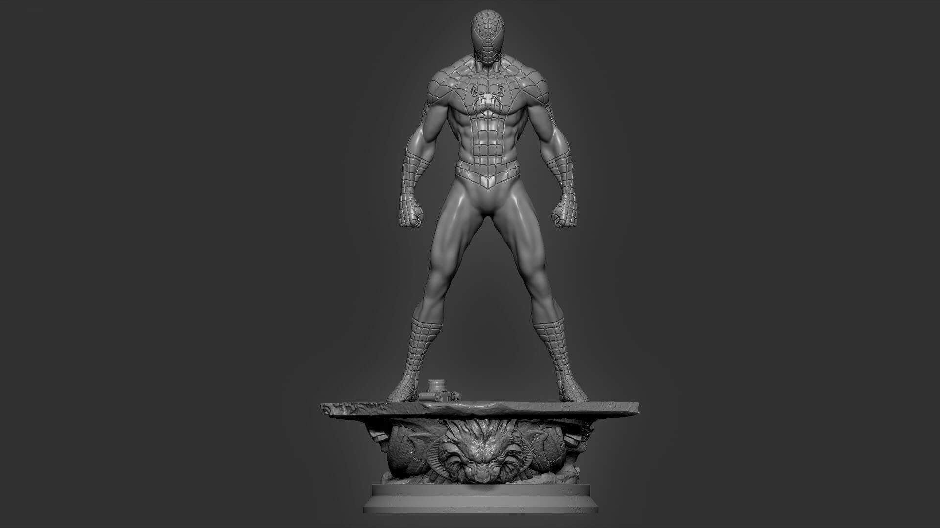 Classic Spiderman Marvel Comics - 3D Print Model by Tan Wan Lin Breda