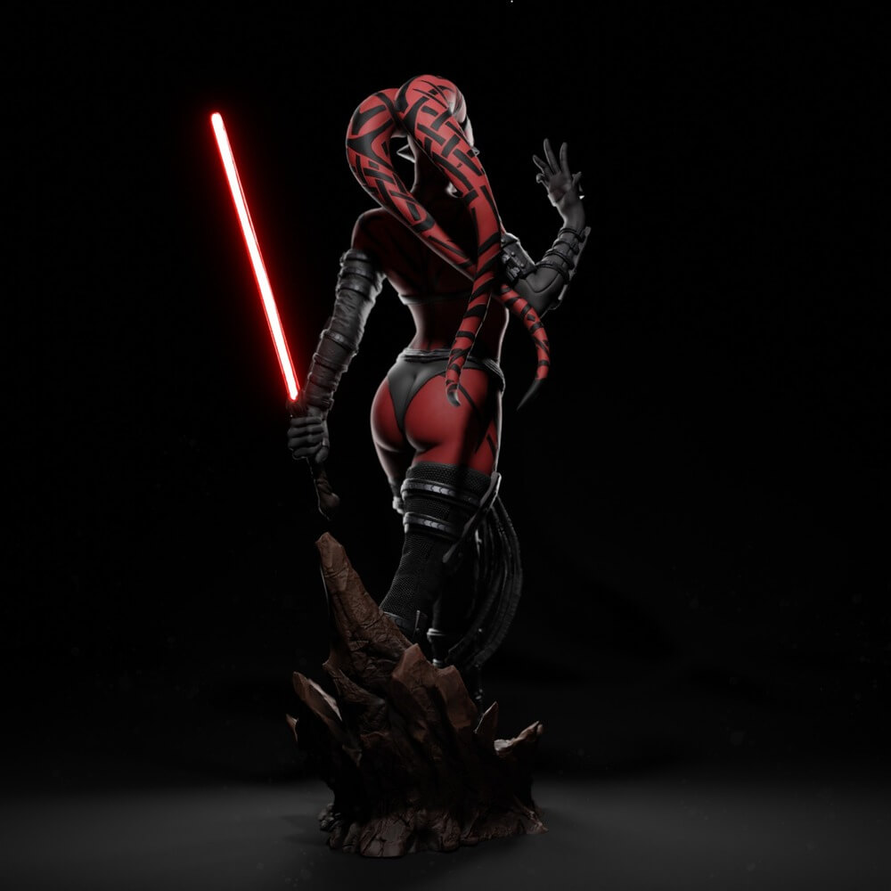 Darth Talon - Star Wars 3D Model by Tan Wan Lin Breda