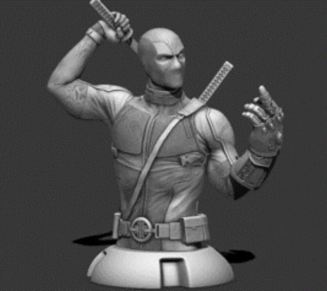 Deadpool Infinity Gauntlet - 3D Model by Tan Wan Lin Breda