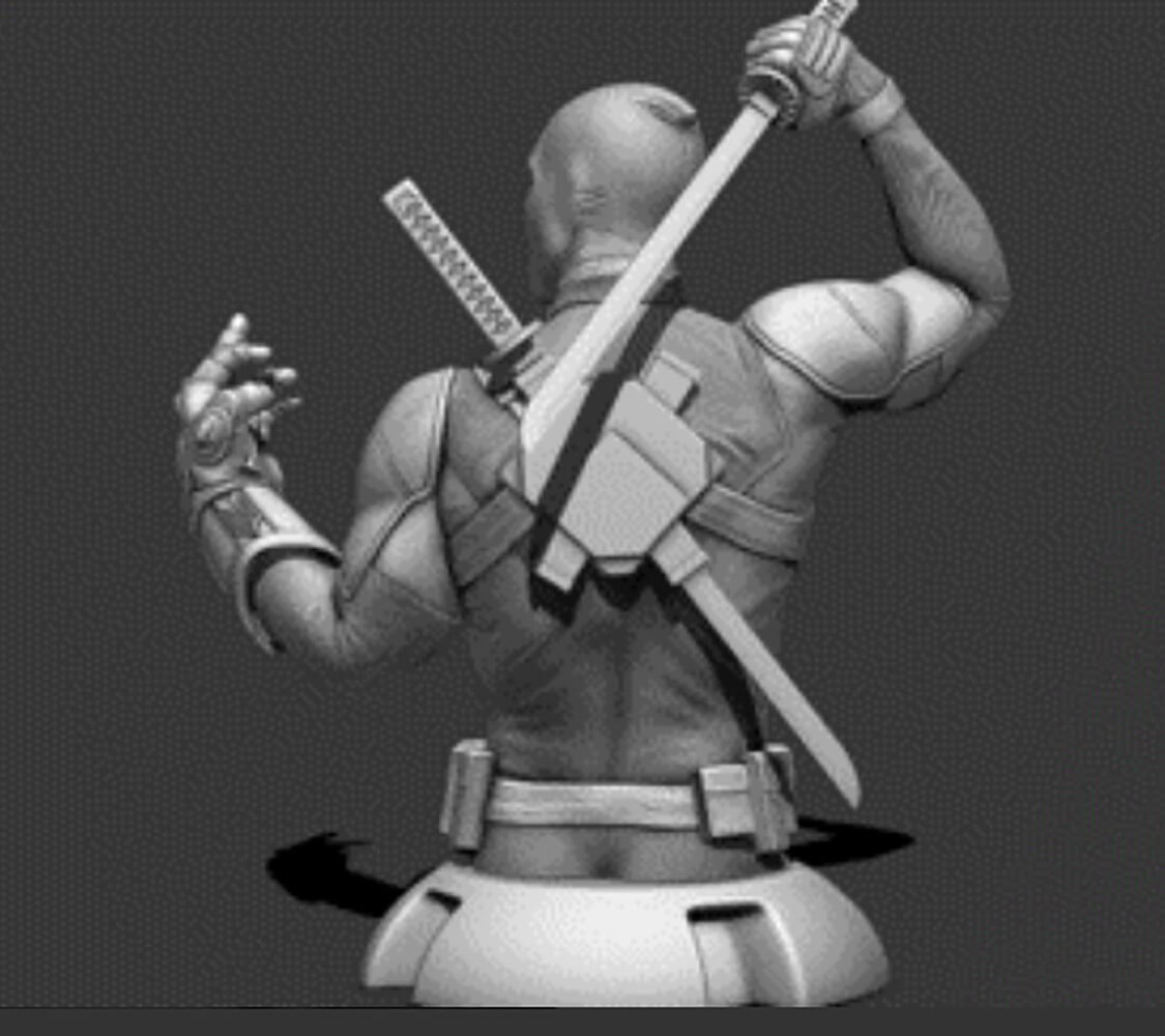 Deadpool Infinity Gauntlet - 3D Model by Tan Wan Lin Breda