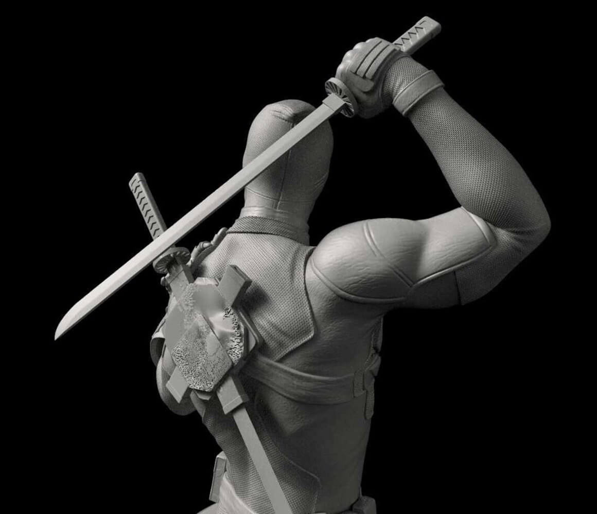 Deadpool Infinity Gauntlet - 3D Model by Tan Wan Lin Breda